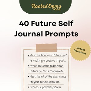 Future Self Journal Prompts (40)- New Year Manifestation Journaling ...
