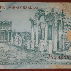 Turkey Set of 4 UNC Banknotes 1,5,10 and 20 YTL " New Lira" 2005 8th ...