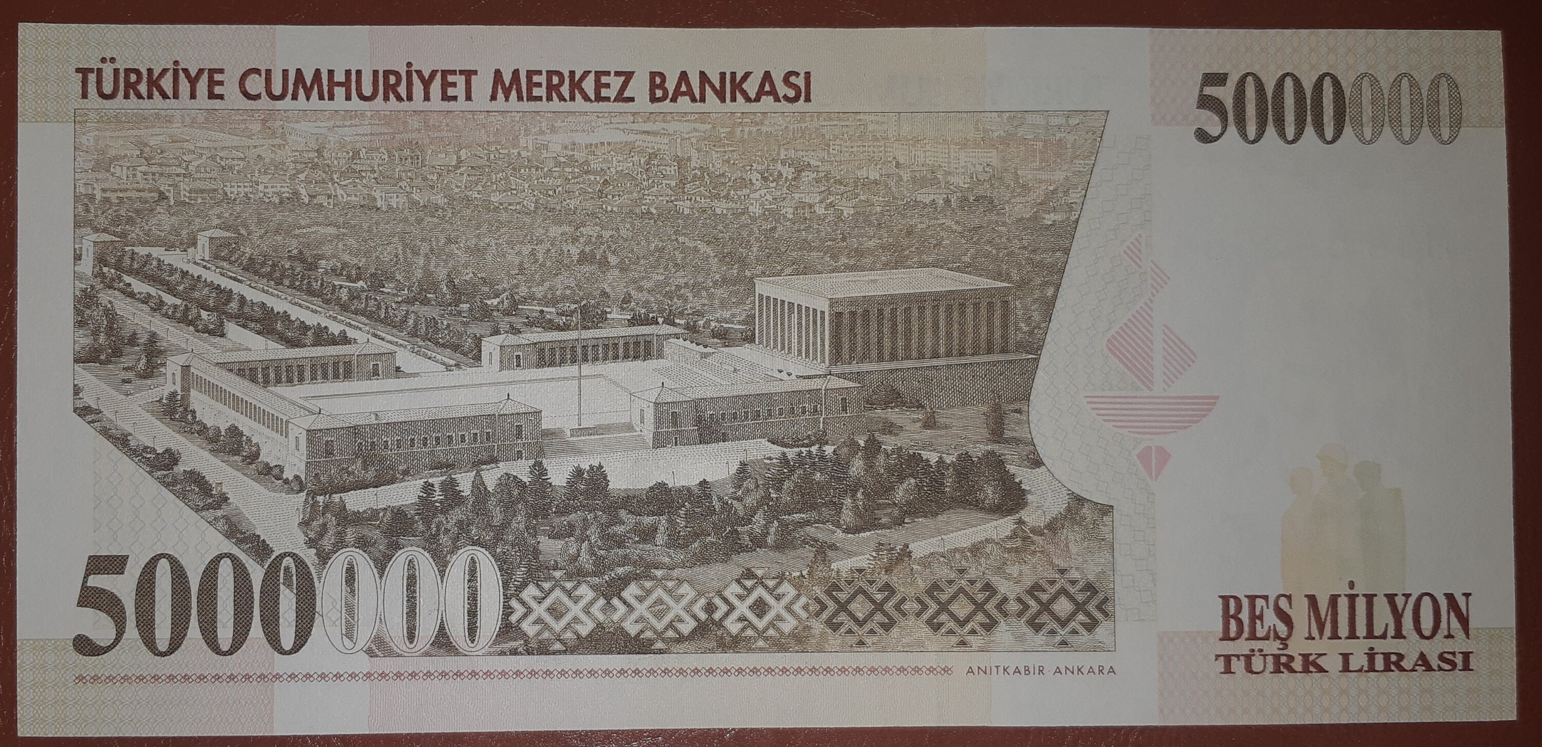 Turkey 1000000 to 20000000 Million UNC Banknotes Set - Etsy
