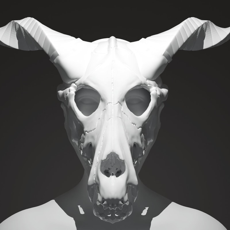 Wendigo Mask - Etsy