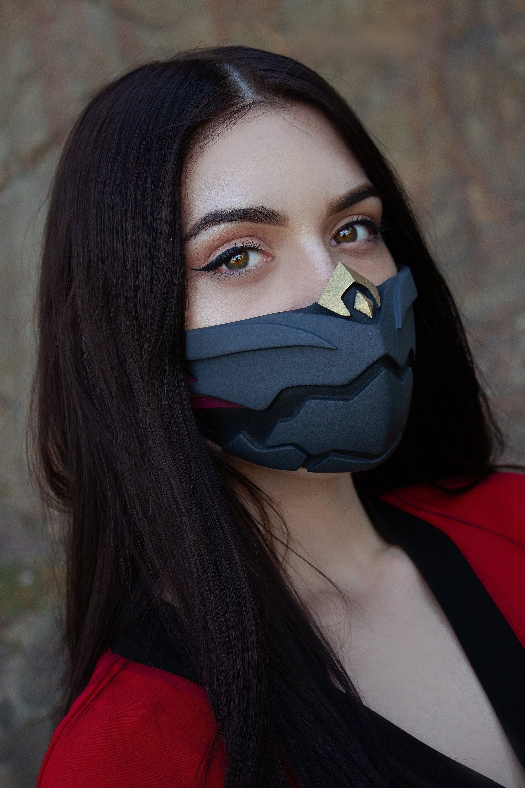 Genshin Imapct Kuki Shinobu Mask Genshin Impact Cosplay - Etsy Ireland