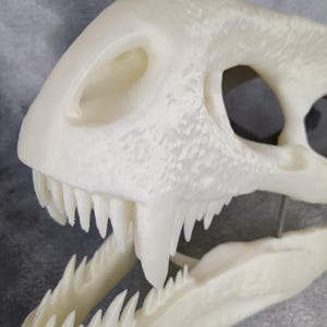 3D Printed T-rex Dino Mask With Moving Jaw & LED Eyes - Etsy