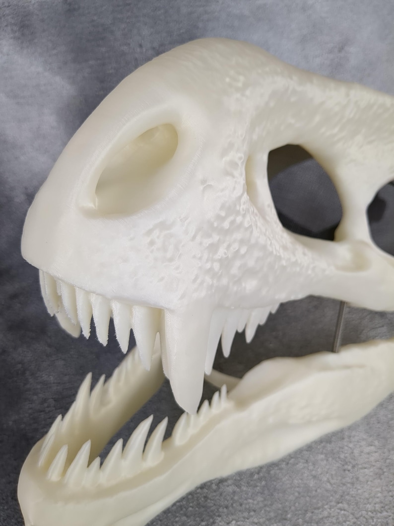 3D Printed T-rex Dino Mask With Moving Jaw & LED Eyes - Etsy
