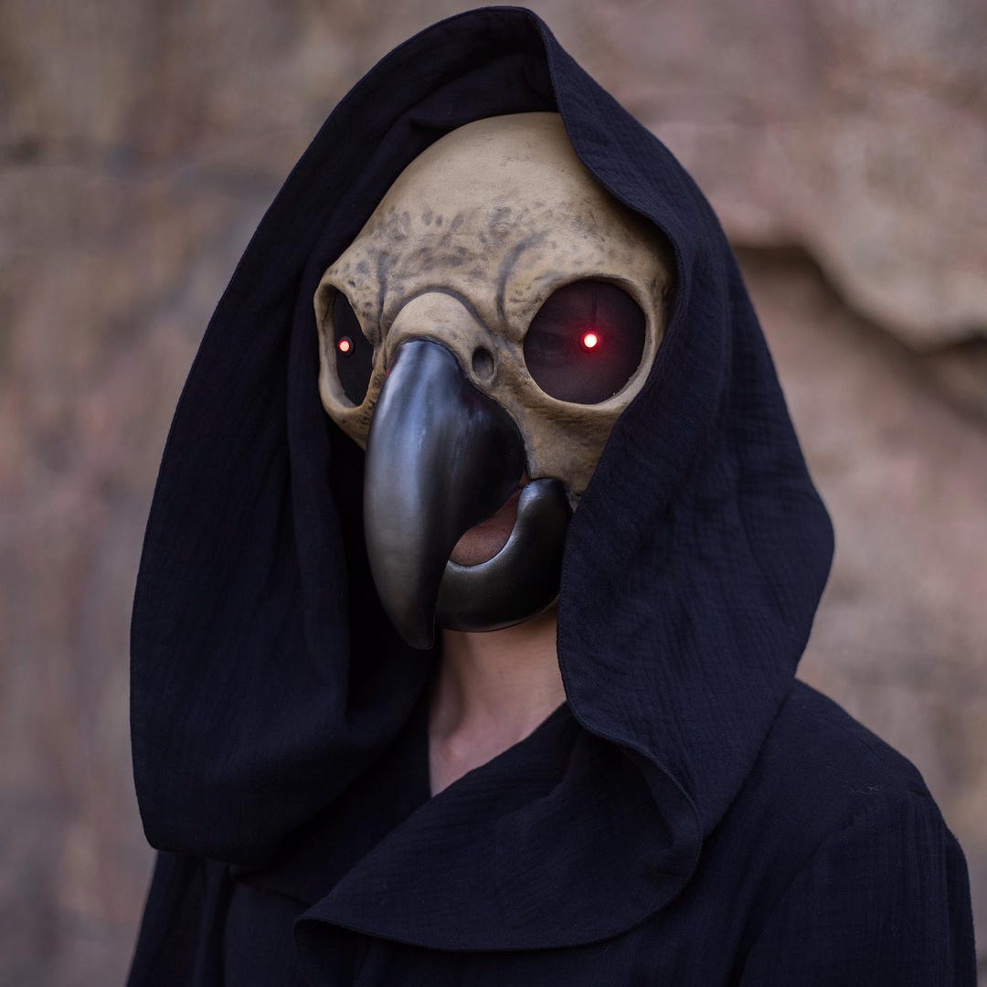 Bird Skull Mask: Gothic Cosplay, Dark Fantasy - Etsy