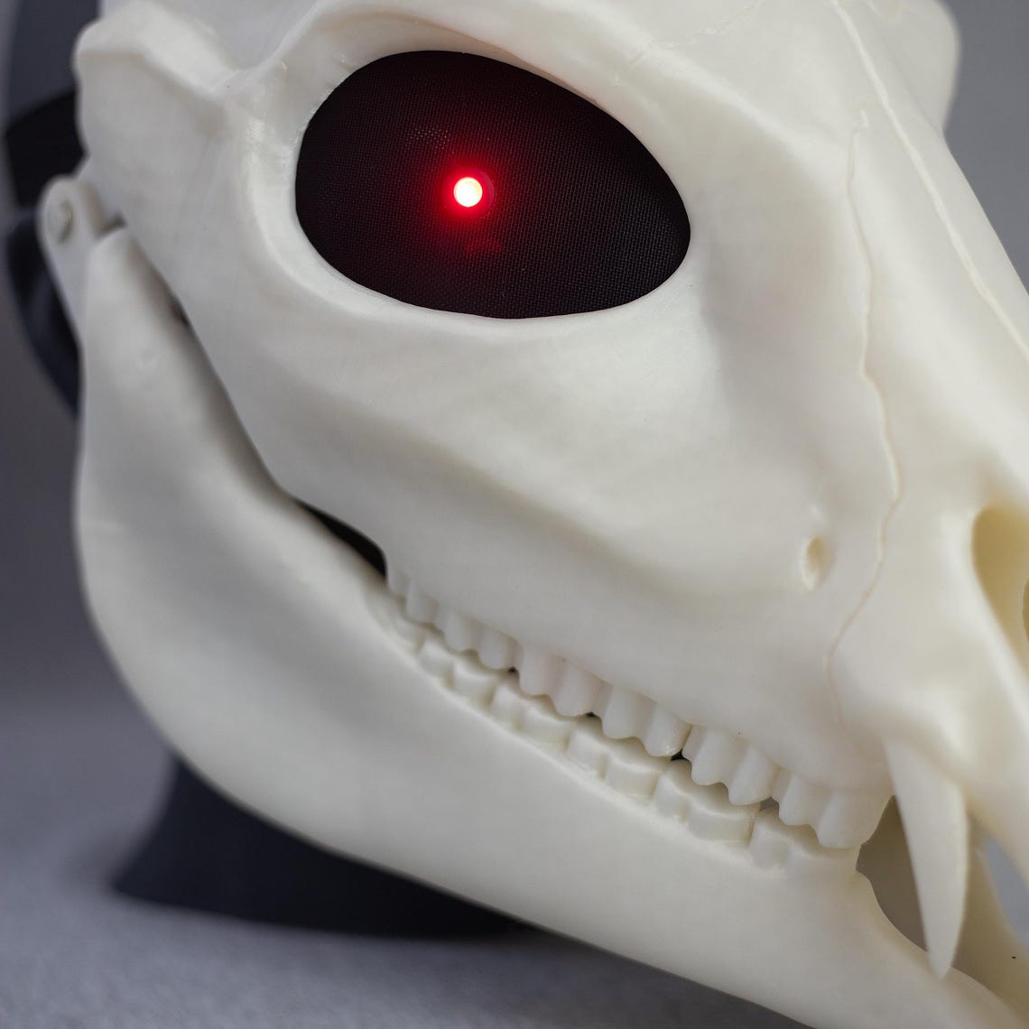 Demon Horse Skull Mask, Moving Jaw, Cosplay Halloween Mask - Etsy
