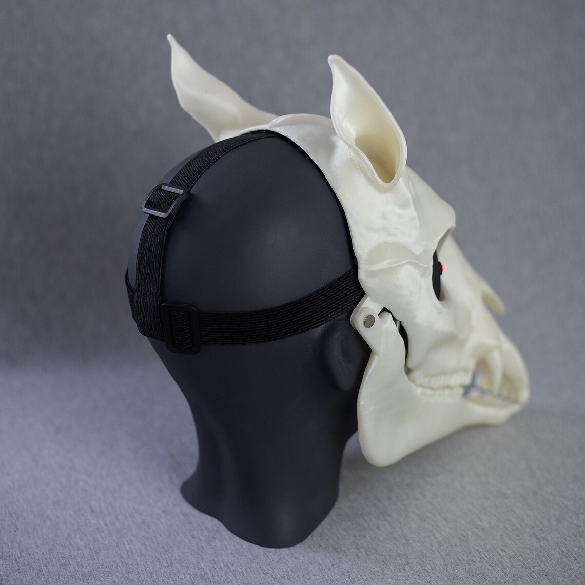 Demon Horse Skull Mask, Moving Jaw, Cosplay Halloween Mask - Etsy