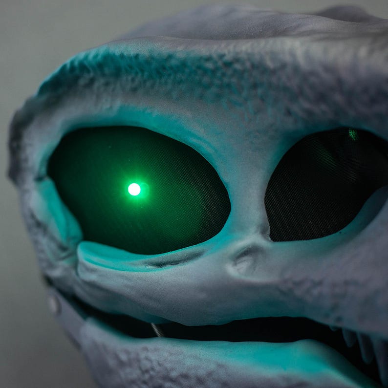 3D Printed Dinosaur Skull Mask: Adult Dino T-rex Mask - Etsy