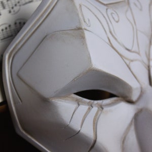 Jhin Mask, League of Legends Cosplay Prop Commission - Etsy
