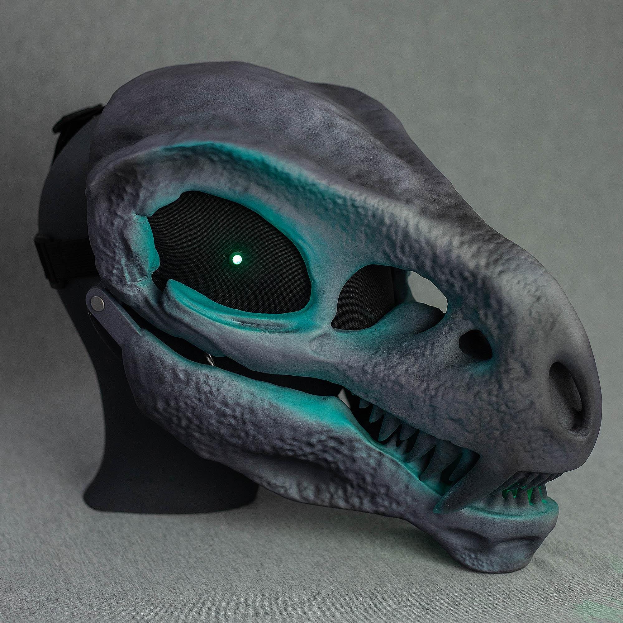 3D Printed Dinosaur Skull Mask: Adult Dino T-rex Mask - Etsy