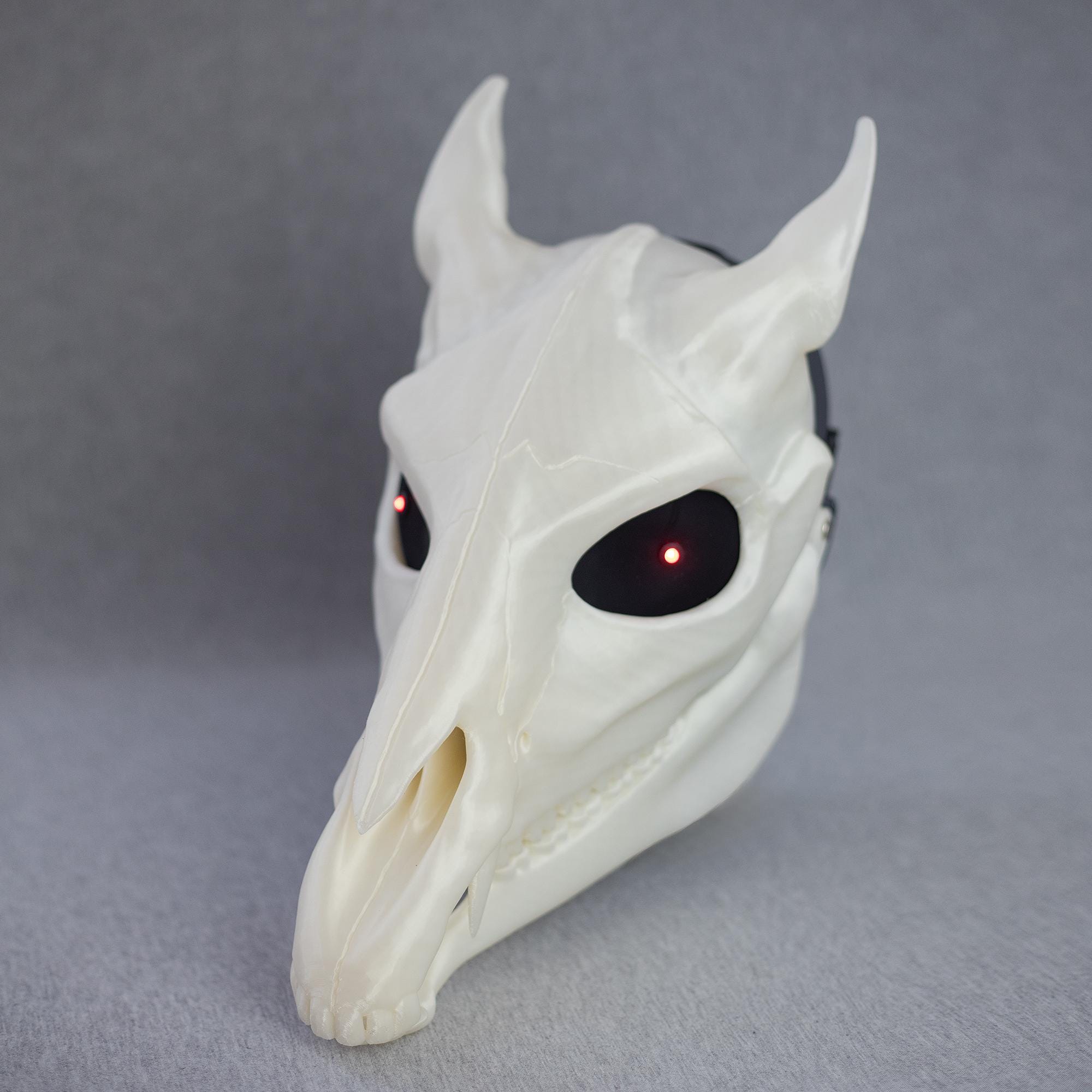 Demon Horse Skull Mask, Moving Jaw, Cosplay Halloween Mask - Etsy