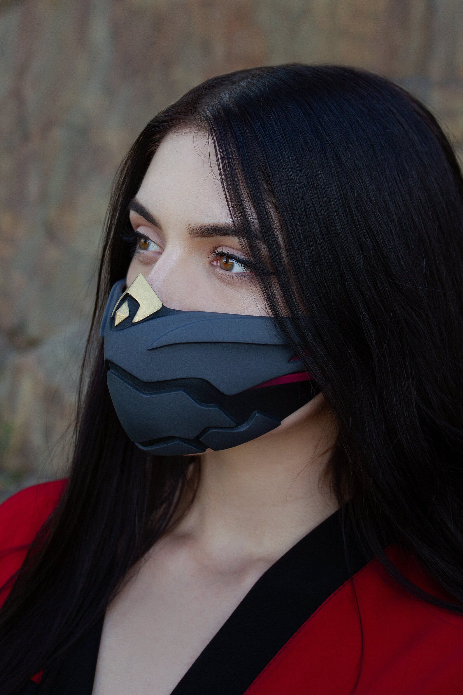 Genshin Imapct Kuki Shinobu Mask Genshin Impact Cosplay - Etsy