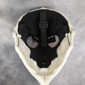 3D Printed Wolf Skull Mask With Moving Jaw - Cosplay Halloween Mask - Etsy