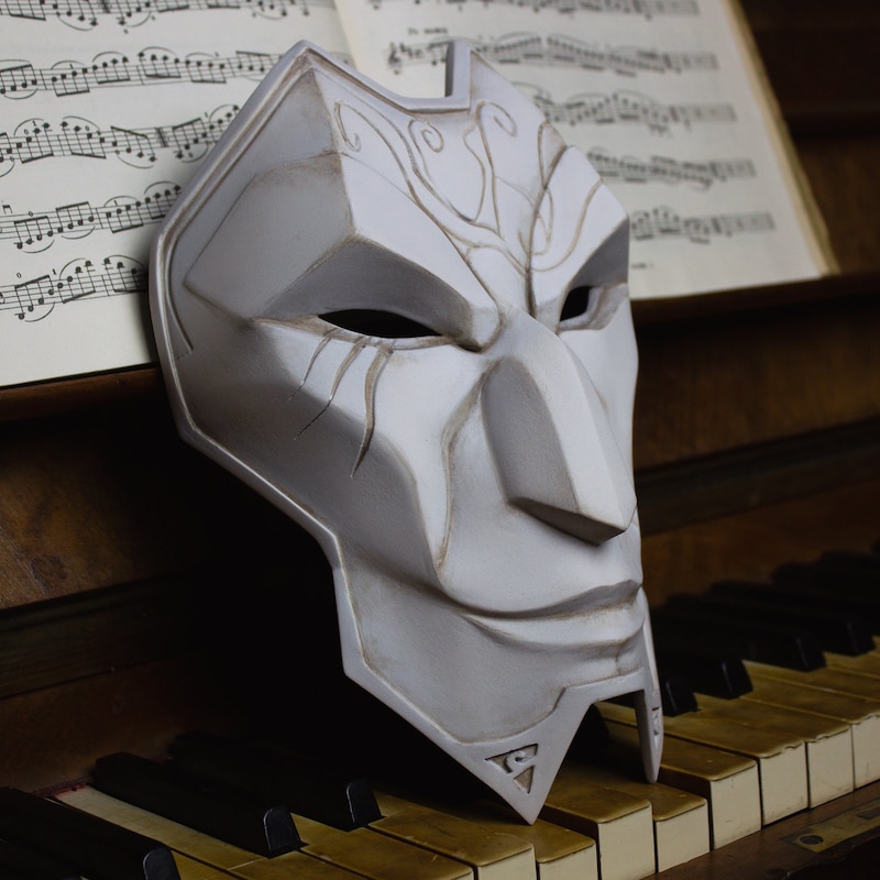 Jhin Mask - Etsy