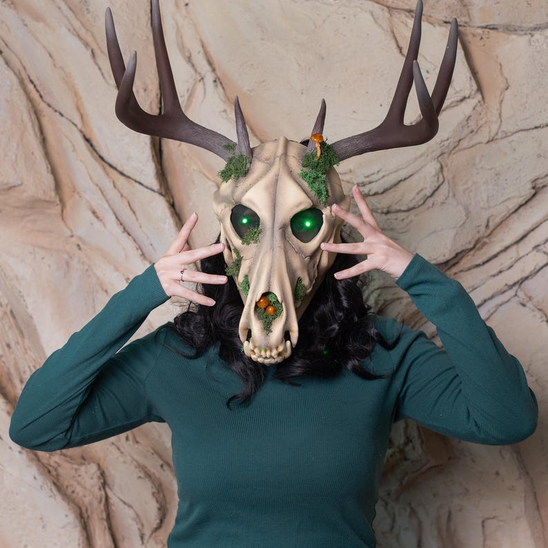 Wendigo Skull Mask - Etsy