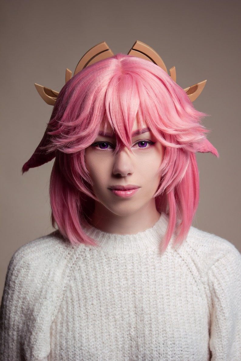 Genshin Imapct Yae Miko Cosplay Head Accessories Genshin 3d - Etsy