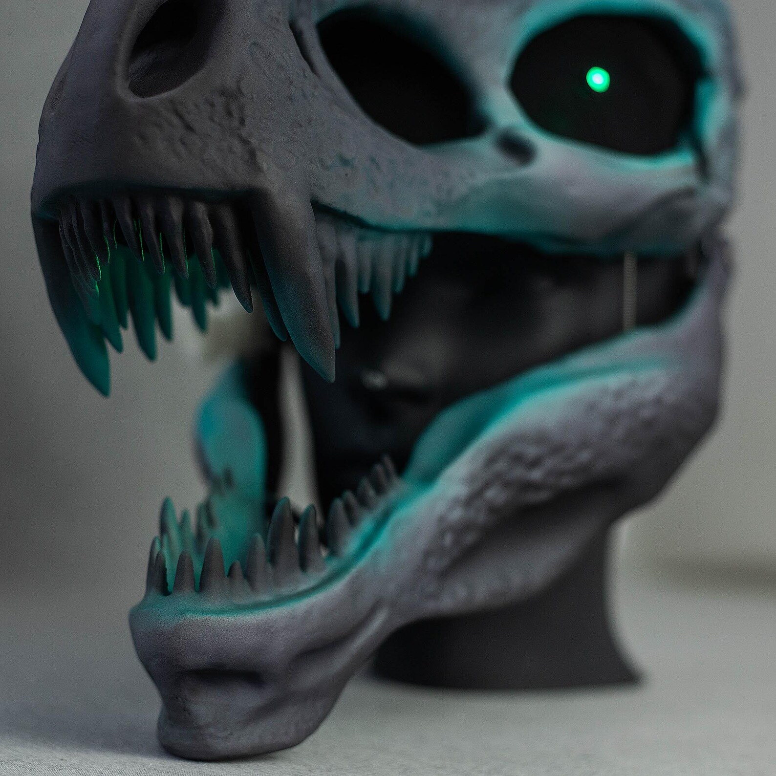 3D Printed Dinosaur Skull Mask: Adult Dino T-rex Mask - Etsy