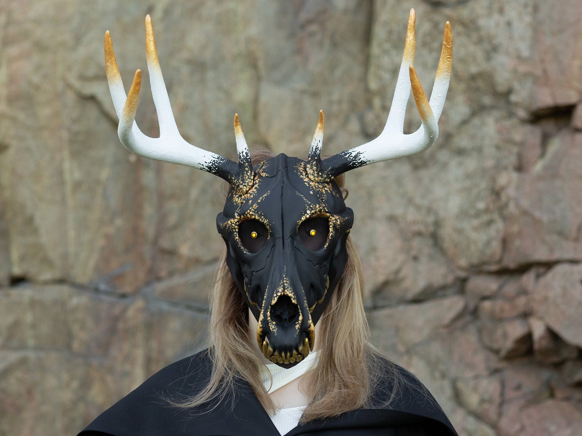 Wolf Skull Mask With Moving Jaw: 3D Printed Cosplay Mask - Etsy