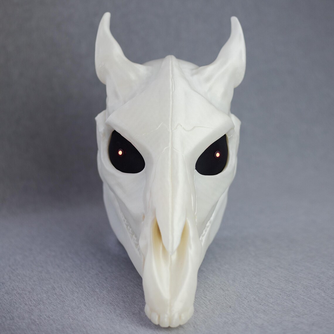 Demon Horse Skull Mask, Moving Jaw, Cosplay Halloween Mask - Etsy