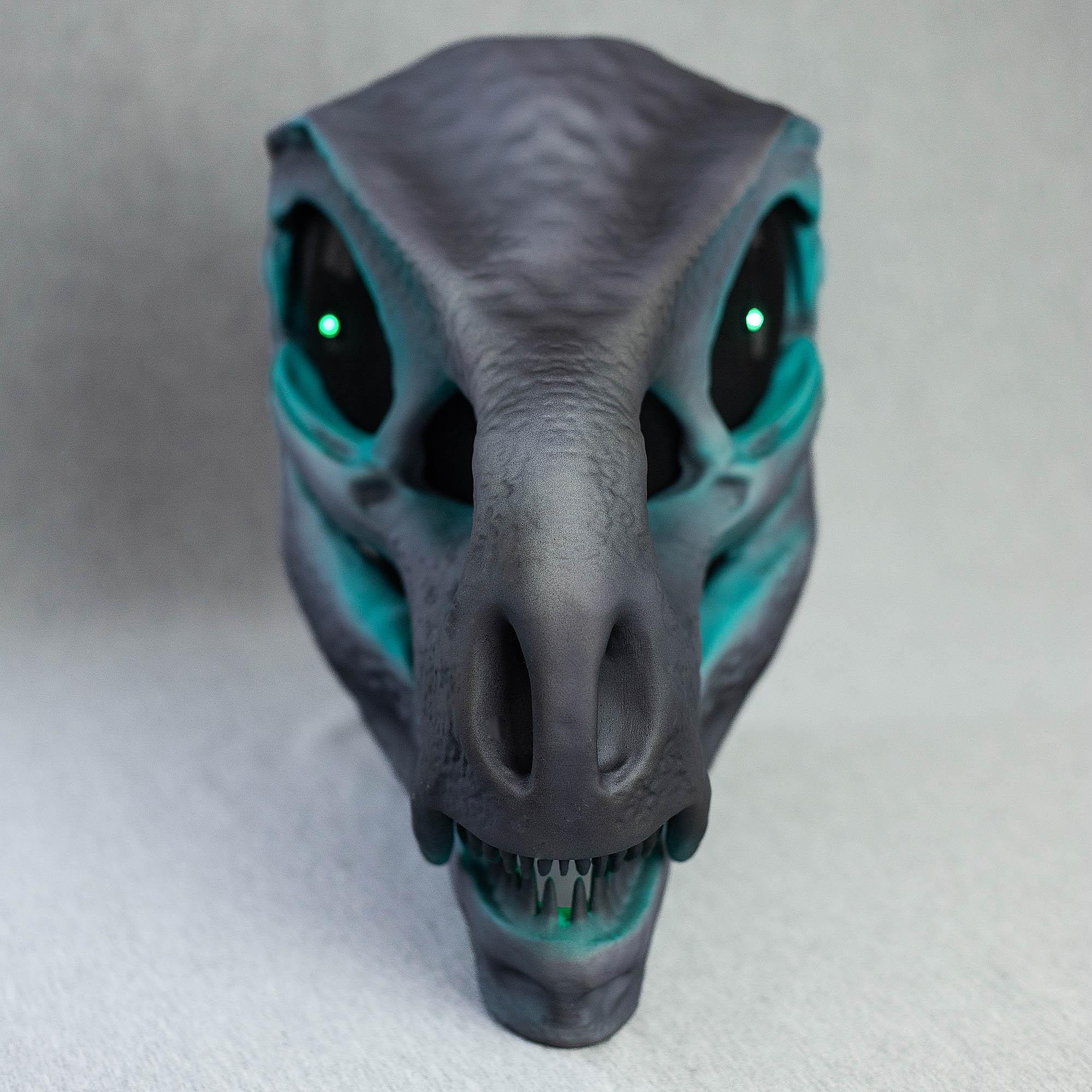 3D Printed Dinosaur Skull Mask: Adult Dino T-rex Mask - Etsy