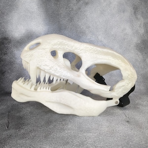 3D Printed T-rex Dino Mask With Moving Jaw & LED Eyes - Etsy