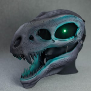 3D Printed Dinosaur Skull Mask: Adult Dino T-rex Mask - Etsy
