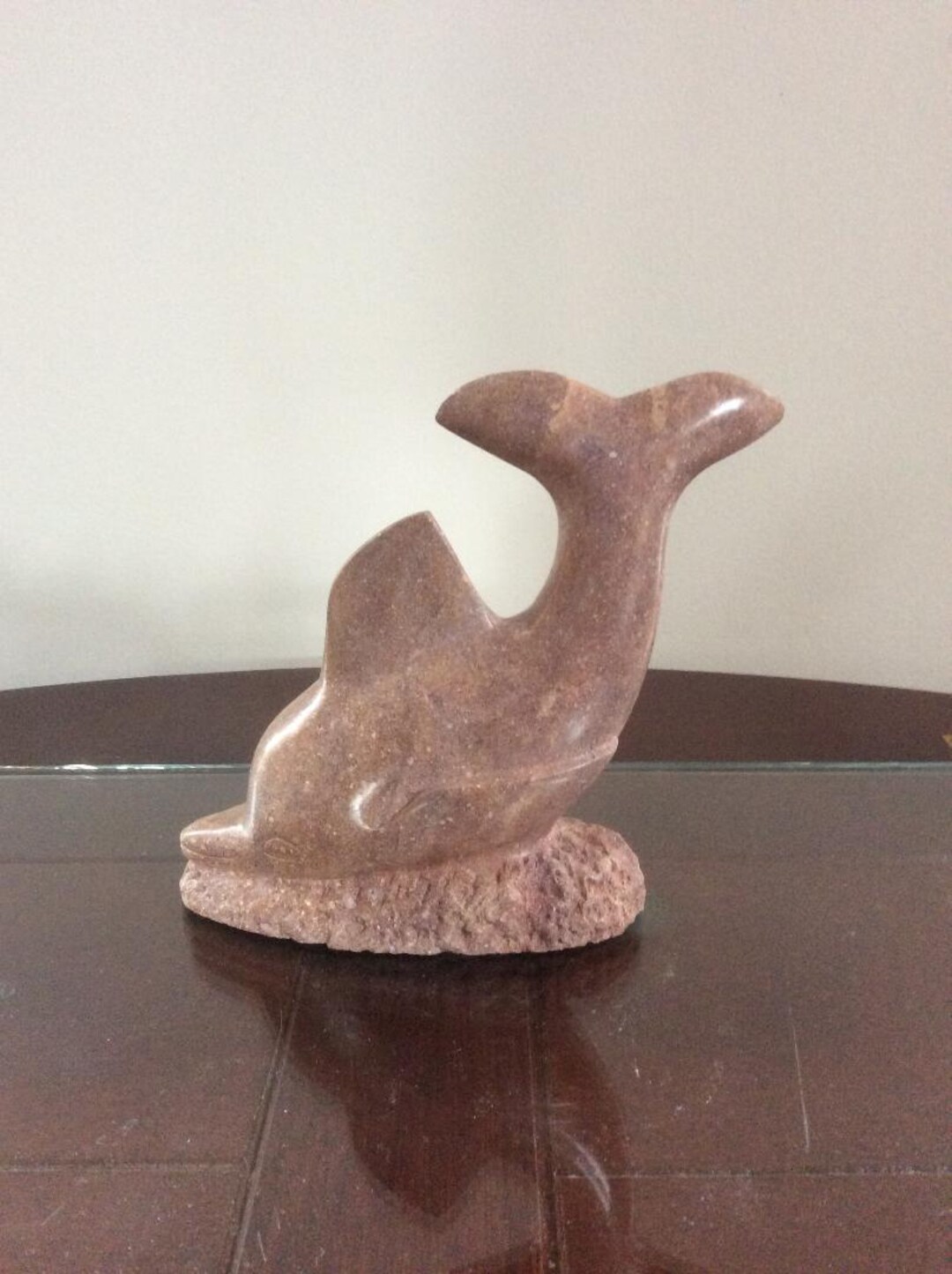 Vintage Marmoline Stone Dolphin, Made by Indigenous of Costa Rica. - Etsy