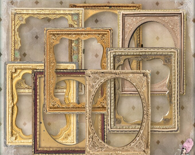 Victorian Photo Frames 8 Large Individual .png Files - Etsy