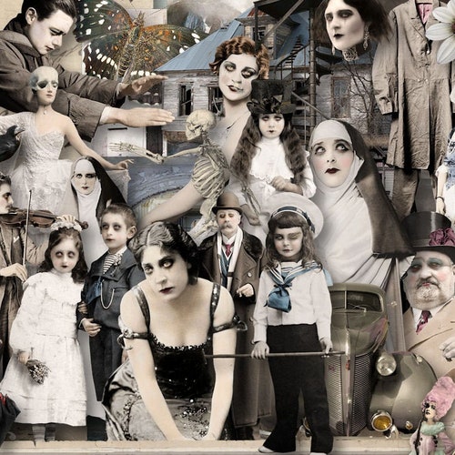 Paper Dolls Manly Bundle 3 X Digital Collage Sheet Jpg and - Etsy