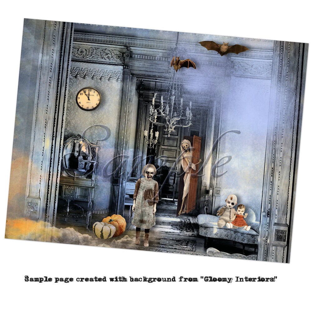 Halloween Bundle 3 X Digital Collage Sheet Jpg and Png | Etsy