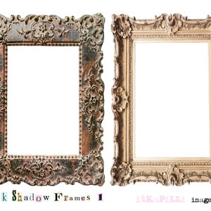 Dark Shadow Frames - Shadowbox Stage Theater - Individual Png, Files ...