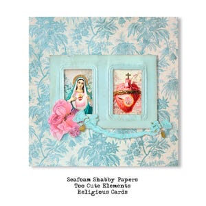 Religious Cards 1 - ATC Card - Gift Tags - Digital Collage Sheet - Jpg ...