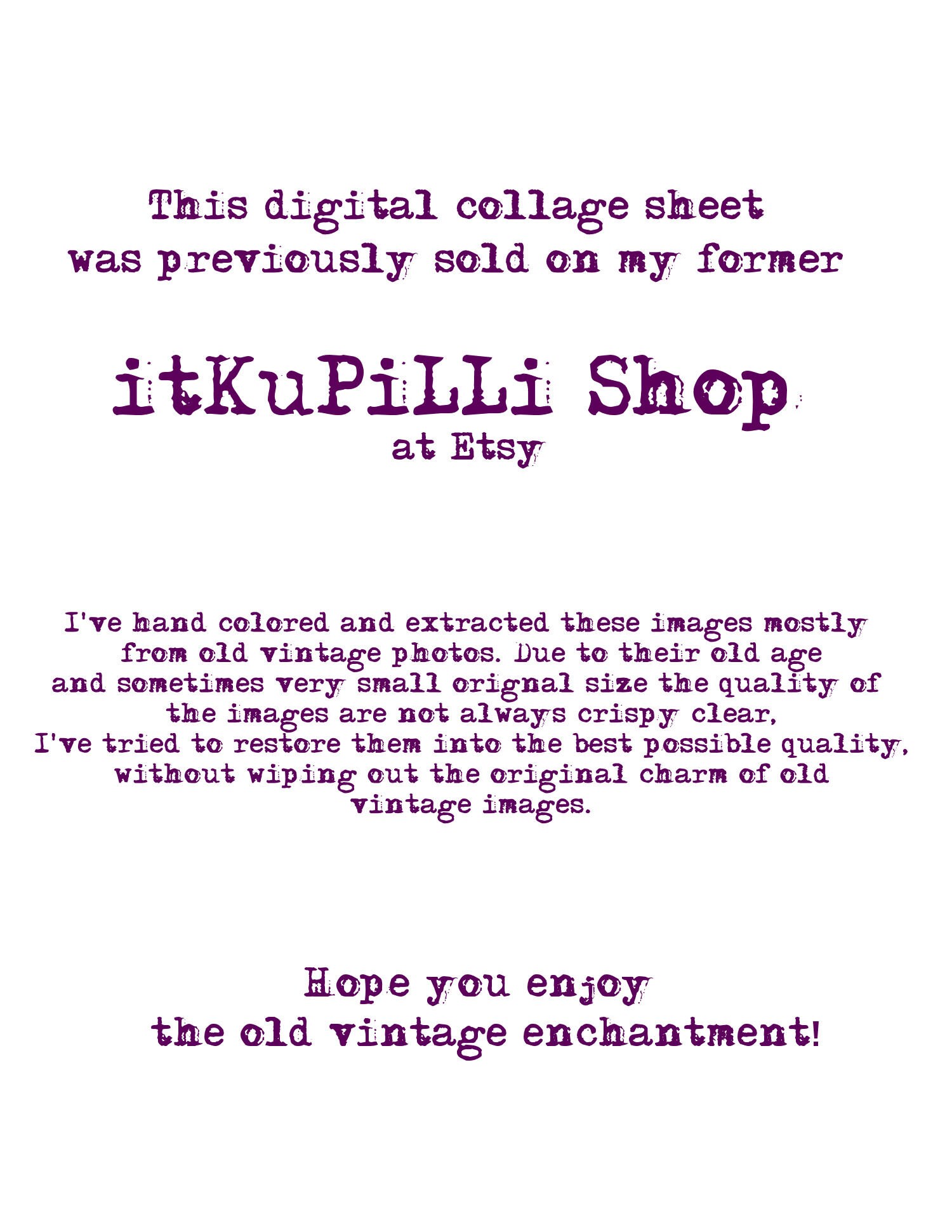 Pink is Not Just a Color - Digital Collage Sheet - Jpg and Png ...