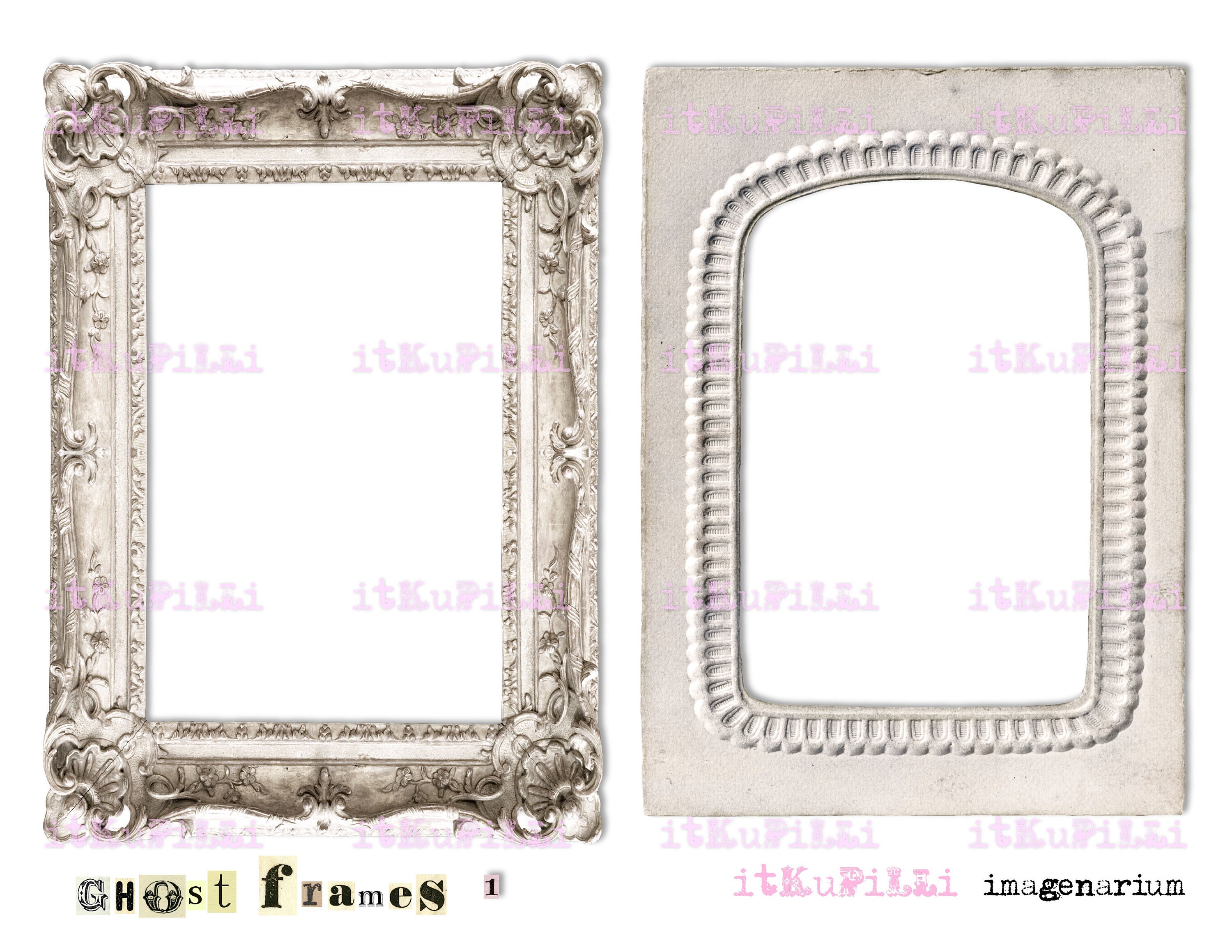 Ghost Frames Shadow Box Stage Theater 4 X Digital - Etsy