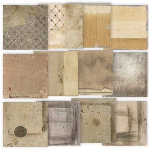 Dirty Ugly Papers - Backgrounds12" X 12" - Shabby, Distressed ...