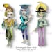 Extravagant Paper Dolls - Bundle 3 X Digital Collage Sheet - Jpg and ...