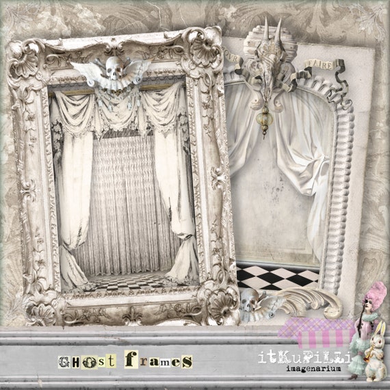 Ghost Frames Shadow Box Stage Theater 4 X Digital | Etsy