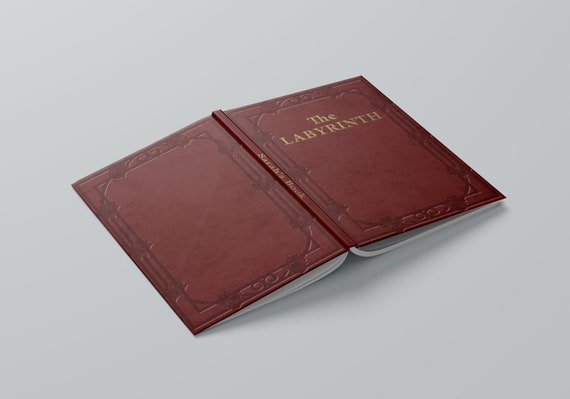 Labyrinth Notebook Sarah's Book Design Personalised | Etsy UK