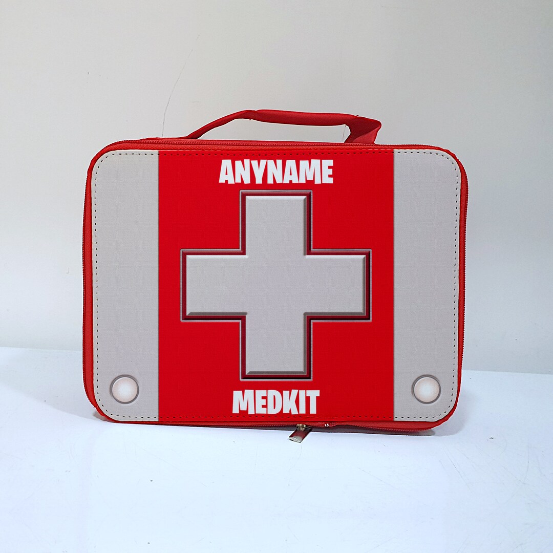 Medkit Health Power up First Aid Design Kids Lunch Box Cooler Bag With ...