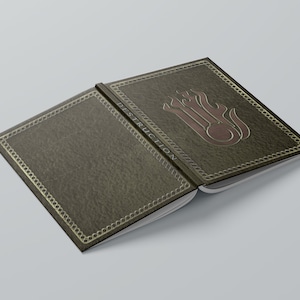 Spell Tome Magic Skill Book Personalised Hardback Notebook - Pick ...