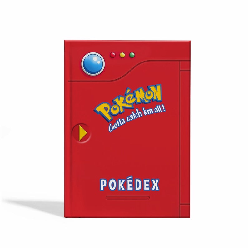Personalised Original Pokédex Design Hardback Lined Journal | Etsy