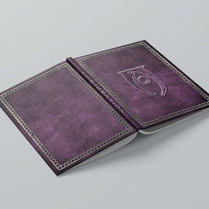 Spell Tome Magic Skill Book Personalised Hardback Notebook - Pick ...