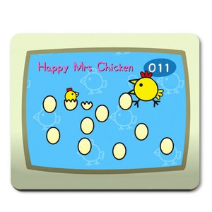 Happy Mrs Chicken Peppa Pig Inspired PC or Laptop Mouse Mat - Etsy