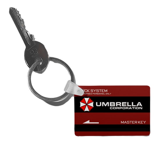 Umbrella Corporation Master Key Card Plastic Rectangle Keyring - Etsy