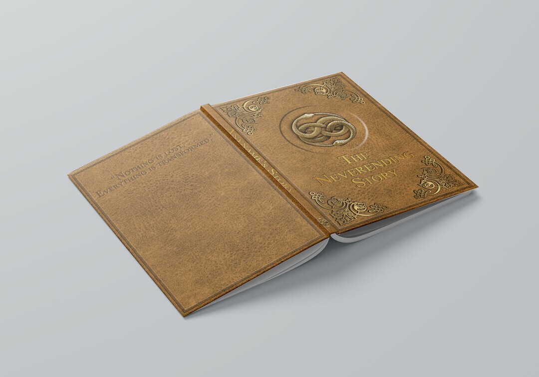 The Neverending Story Personalised Replica Design Hardback Lined ...