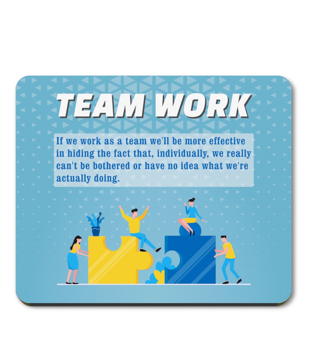 Team Work Funny Anti-work Motivational Return to Office PC or Laptop ...
