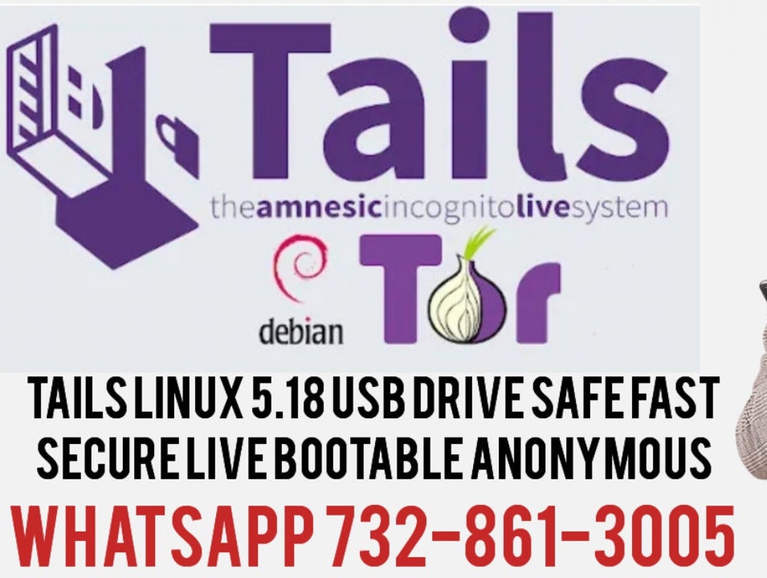 Tails Linux 5.18 USB Drive Safe Fast Secure Live Bootable - Etsy