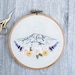 Embroidery PDF Pattern, Mt. Rainier, Pacific North West, PNW Art ...