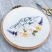 Embroidery PDF Pattern, Mt. Rainier, Pacific North West, PNW Art ...