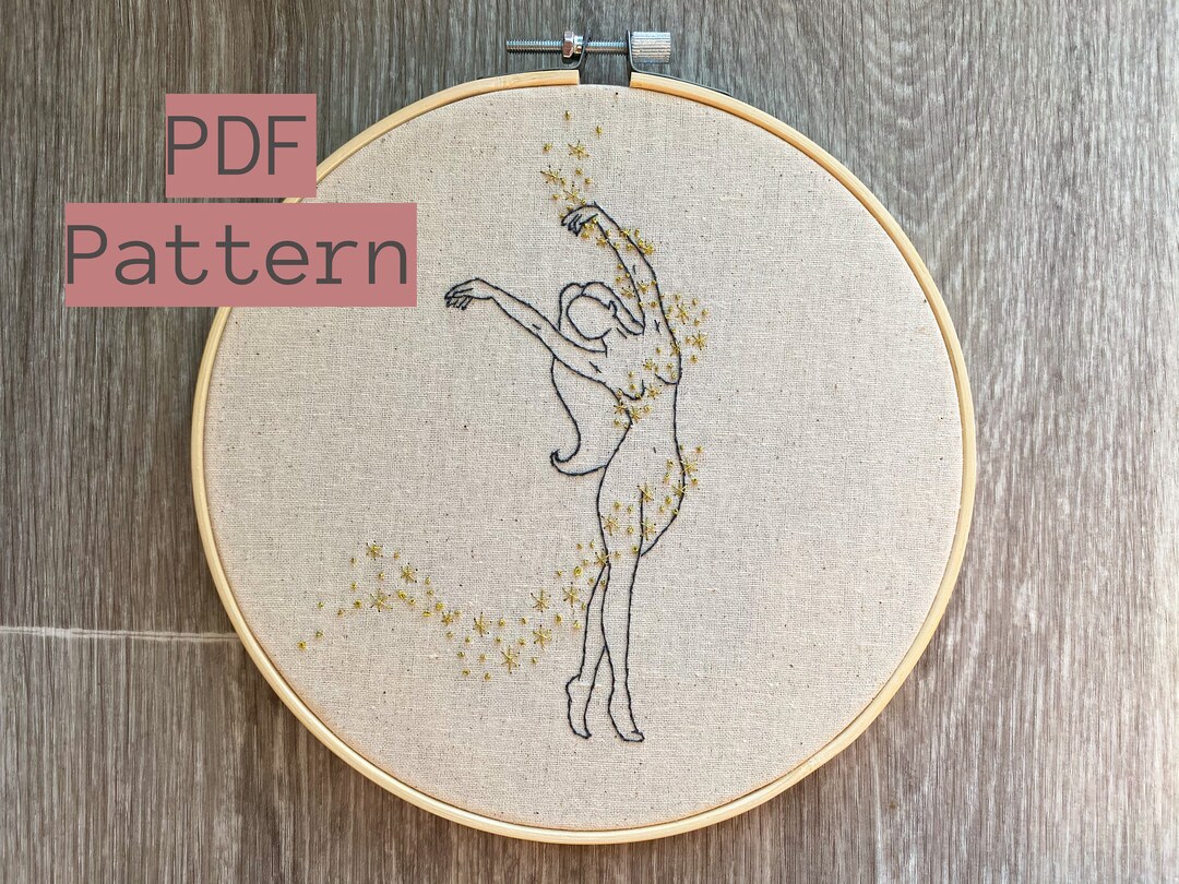Celestial Goddess Embroidery Pattern (PDF Pattern) - Etsy