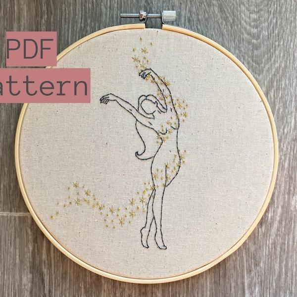 Hand Celestial Embroidery - Etsy